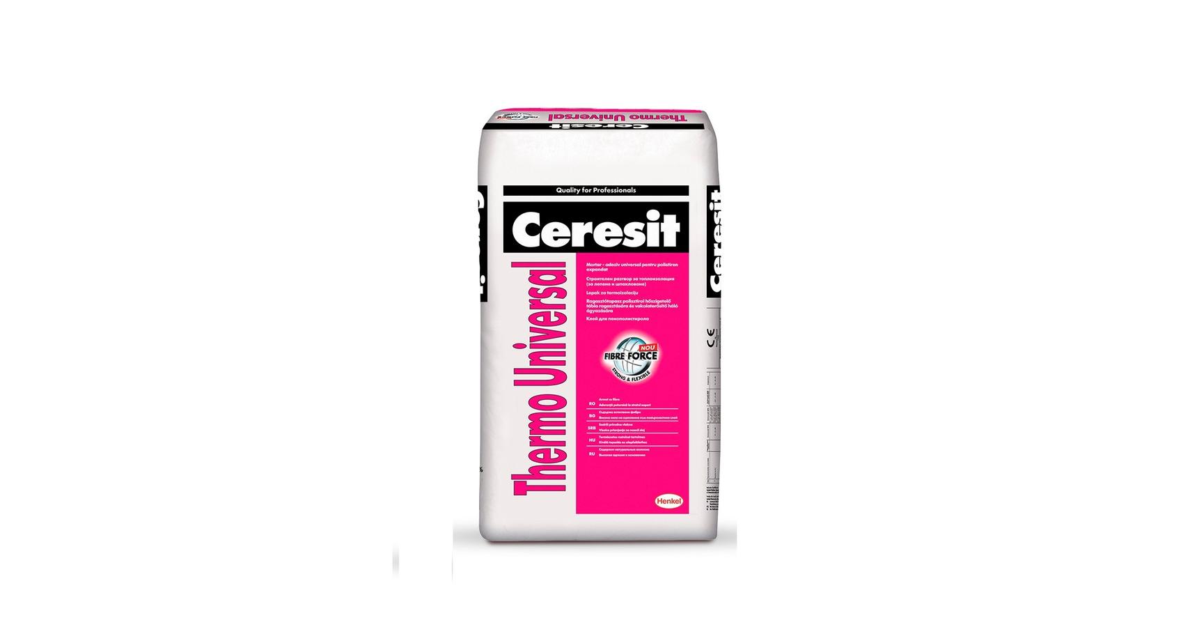 Ceresit Thermo Universal EPS ragasztó 25kg - Ceresit - Jász Felafa kft ...